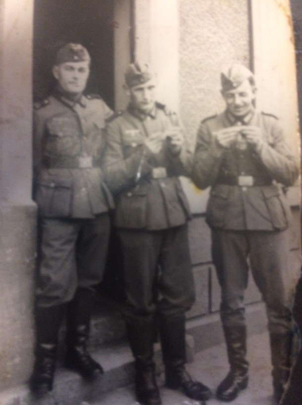 Adam Balz von der Eisenbahn-Ersatz-Batterie 800