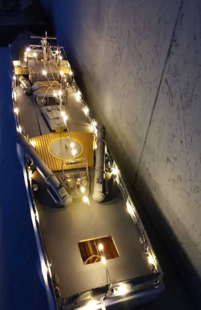 Finish für das deutsche Schnellboot der Jaguar-Klasse „S573"