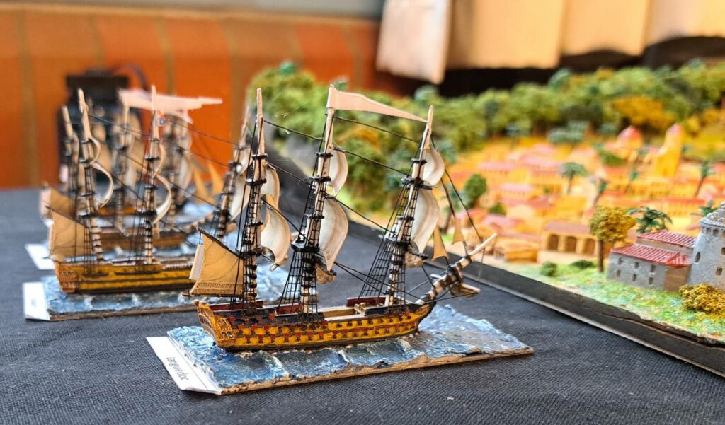 Die Seeschlacht von Grenada, 1779